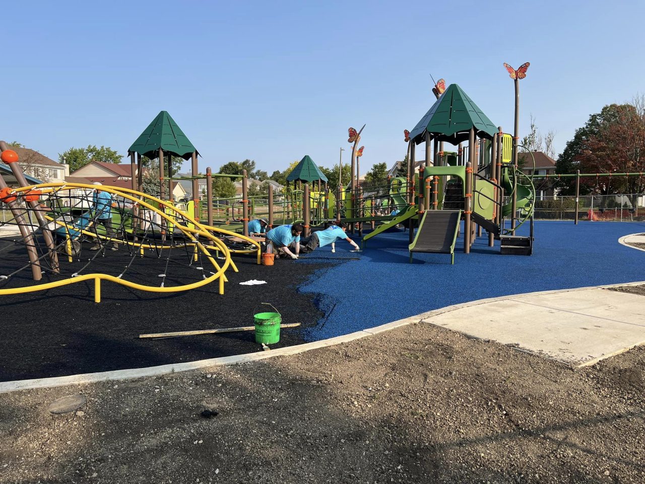 Butterfly Park Progress | Streamwood Park District