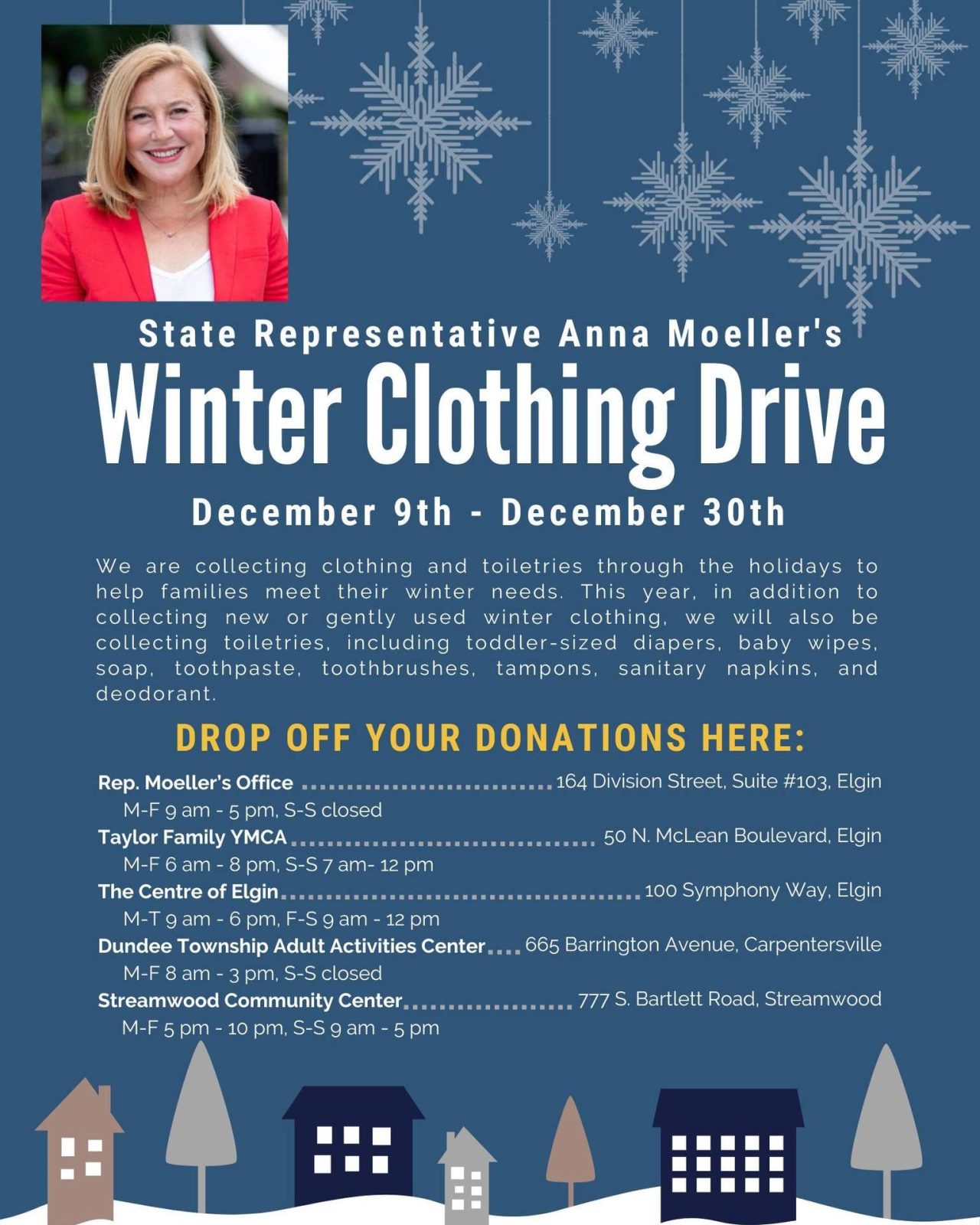 Winter Clothing Drive | Streamwood Park District